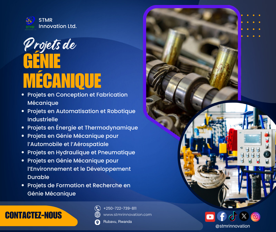 Mechanical engineering projects - STMR Innovation Ltd